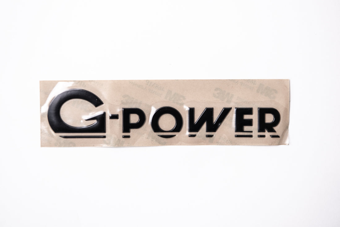 G-POWER Schriftzug – G-POWER Fanshop